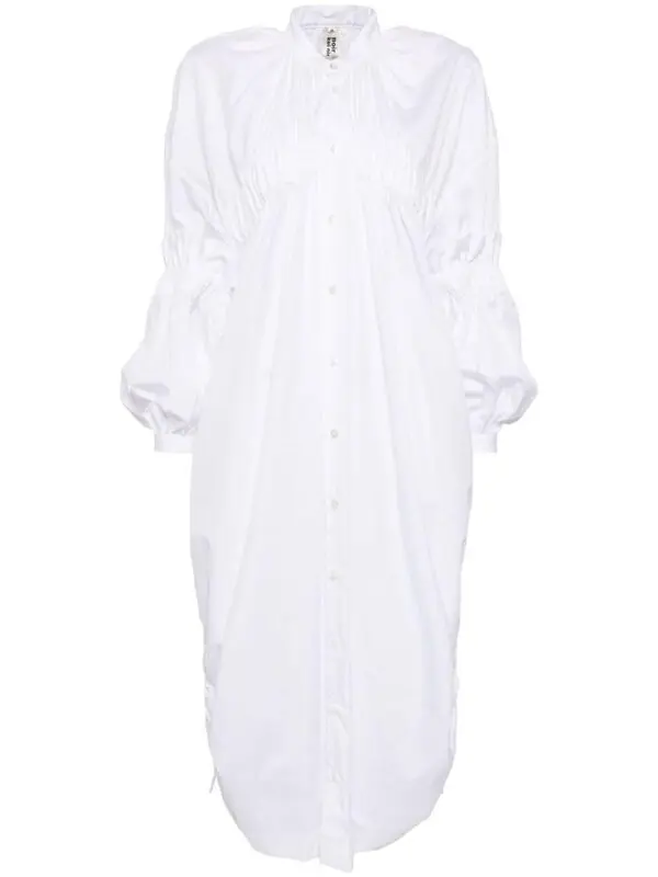 Noir Kei Ninomiya Drawstring Detail Day Dress