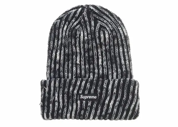 Supreme Loose Gauge Beanie - Black