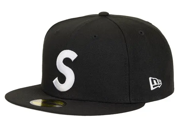 Supreme Screw Ball S Logo New Era 59fifty Fitted Hat - Black