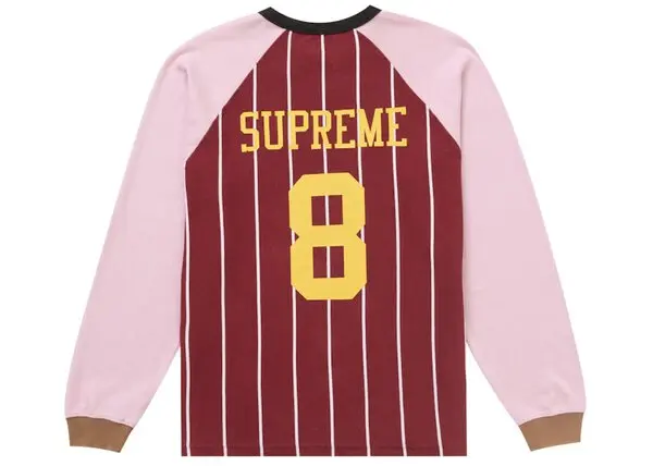 Supreme Number nine Raglan L/S top pink