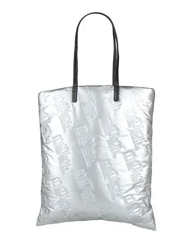 By Far Leather Shopper Bag - Silver