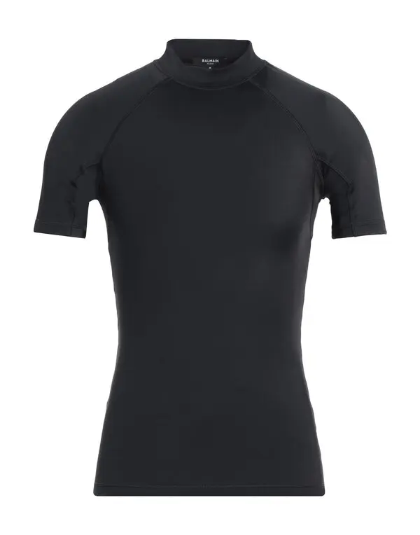 Balmain Logo Print" Polyamide And Elastane T-shirt