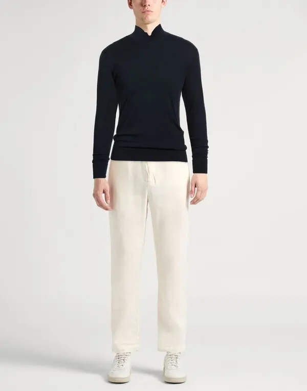 Dunhill Turtleneck Mulberry Silk And Cotton Sweater