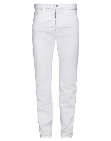 Dsquared2 Straight-leg Jeans With Brand Logo - White