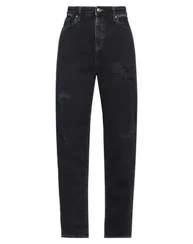 Armani Exchange Cotton Elastane Tapered Jeans - Blue