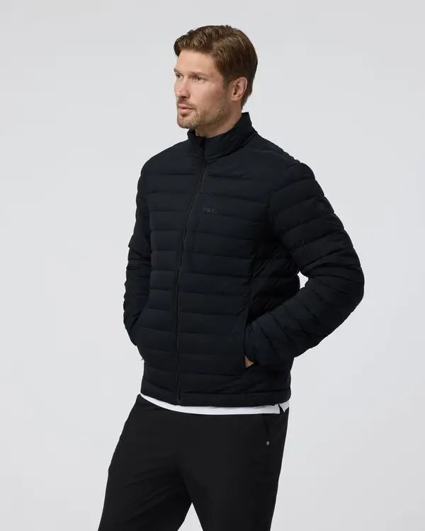 Vuori Steadfast Insulated Full Zip Jacket - Black