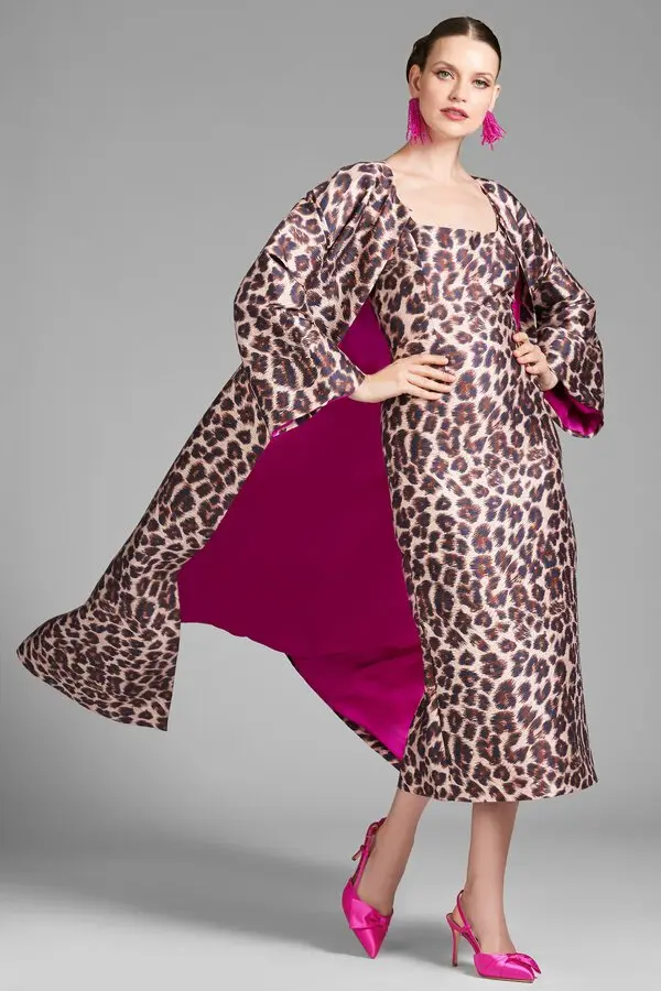 Sachin & Babi Calliope Leopard Print Coat - Big Cat