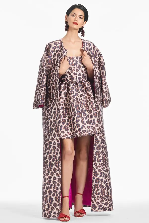 Sachin & Babi Calliope Leopard Print Coat
