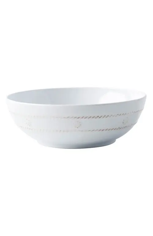 JULISKA Berry & Thread Melamine Coupe Bowl - Whitewash
