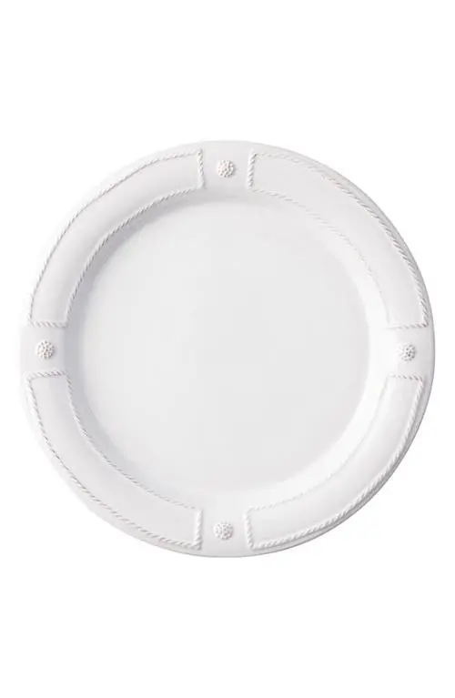 JULISKA Berry & Thread French Panel Ceramic Salad Plate - Whitewash