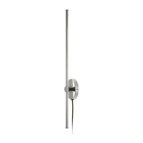 JONATHAN Y Anton 1-light Modern Minimalist Iron Adjustable Bar Integrated Led Plug-in Sconce - Chrome