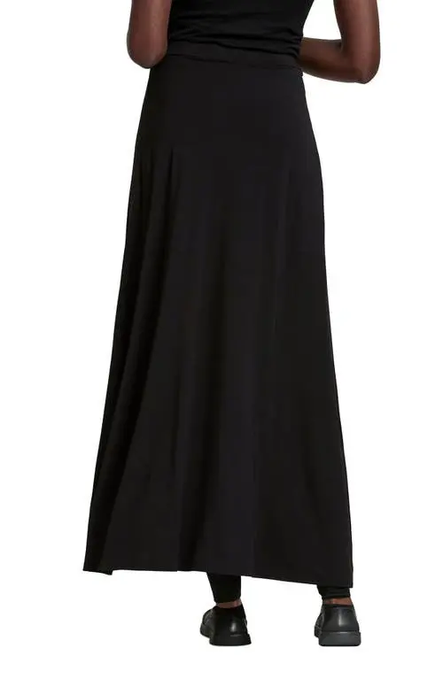 MARCELLA Waverly Tie Belt Jersey Skirted Pants
