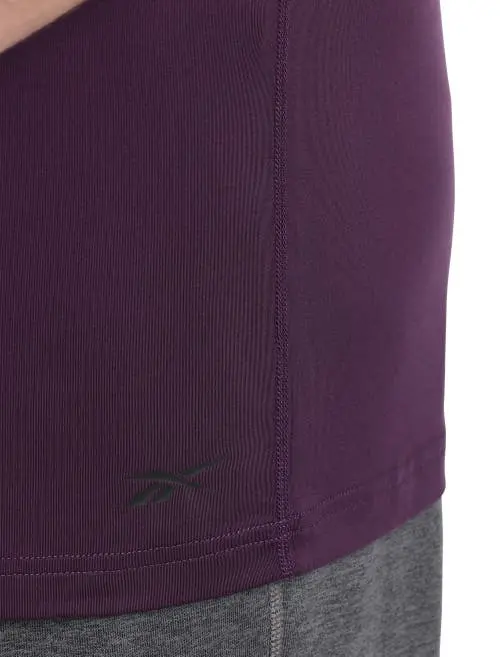 REEBOK Big & Tall Base Layer Top - Midnight Plum