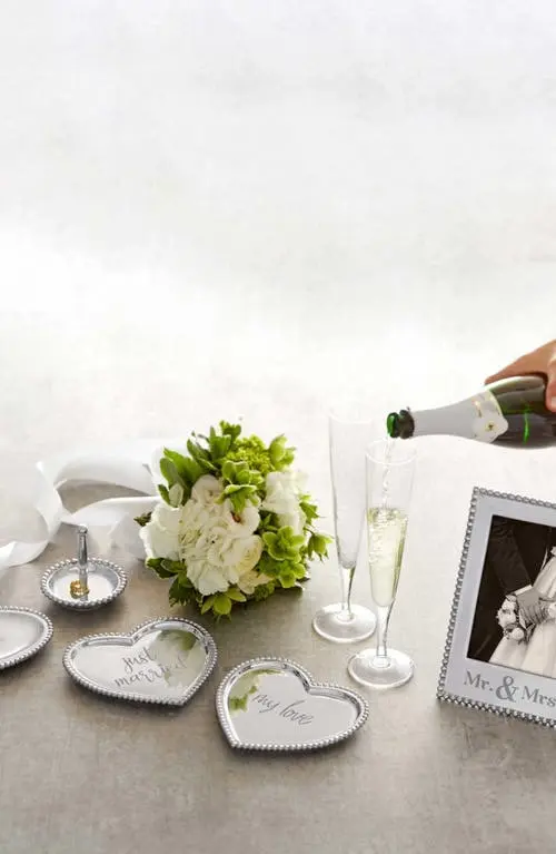 MARIPOSA Bellini Set Of 2 Bubble Champagne Flutes