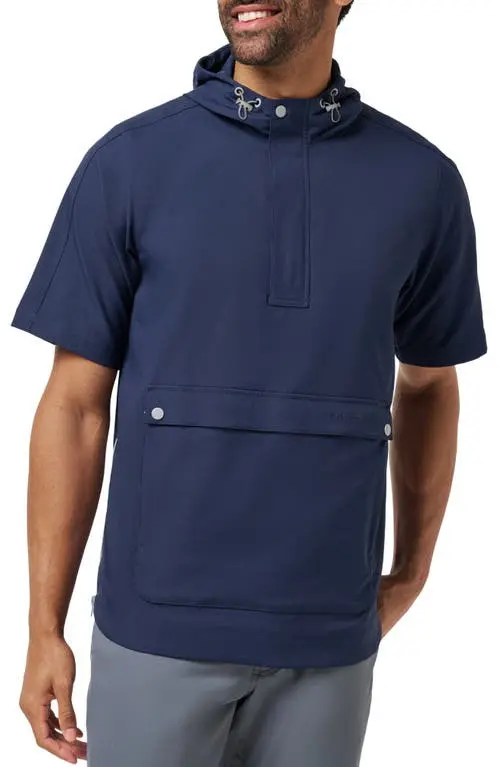 Travis Mathew Sport Mode Short Sleeve Hoodie