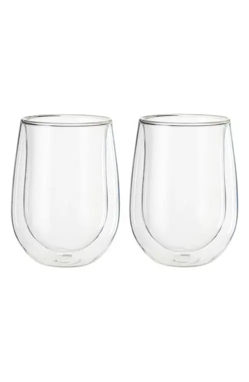 ZWILLING Sorrento Set Of 2 Stemless White Wine Glasses