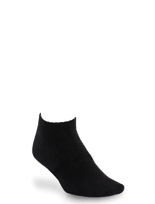 HARBOR BAY BY DXL 3-pack Low Cut Socks - Black