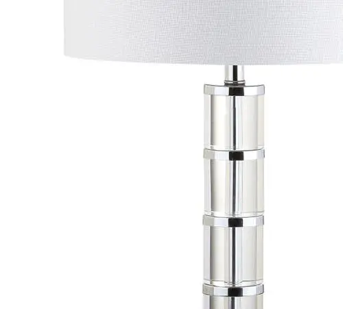 JONATHAN Y Hailey Crystal Led Table Lamp
