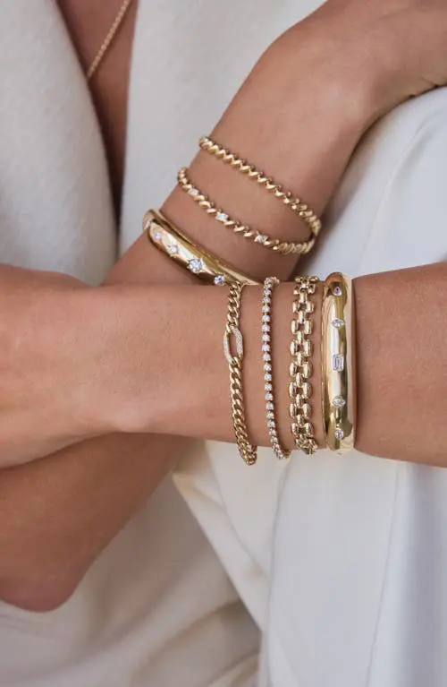 Zoe Chicco San Marco Chain Bracelet - Yellow