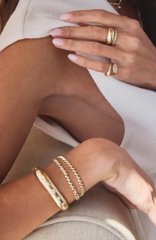 Zoe Chicco San Marco Chain Bracelet - Yellow