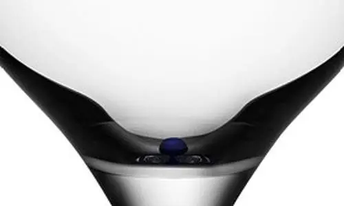ORREFORS Intermezzo' Aroma Glass - Clear/ Blue