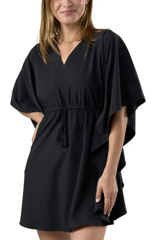 UV SKINZ Kaftan Cover-up - Black