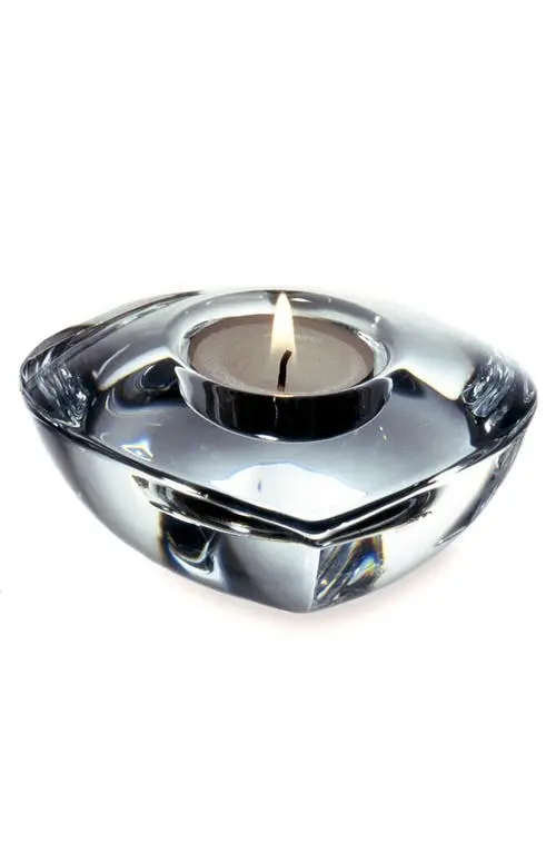 ORREFORS Amour' Votive Candle Holder - Clear