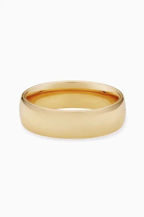 ORADINA 14k Gold Band Statement Ring