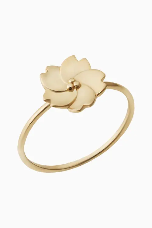ORADINA 14k Gold Fresh Bouquet Ring - Yellow Gold