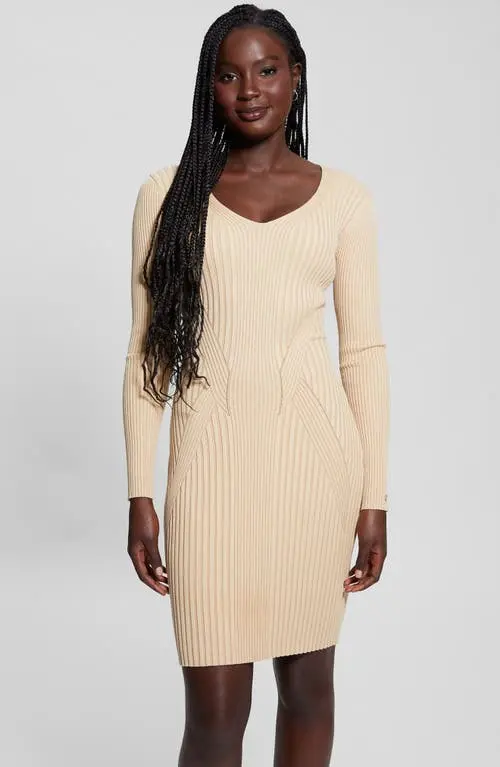 Guess Isabella Long Sleeve Sweater Dress