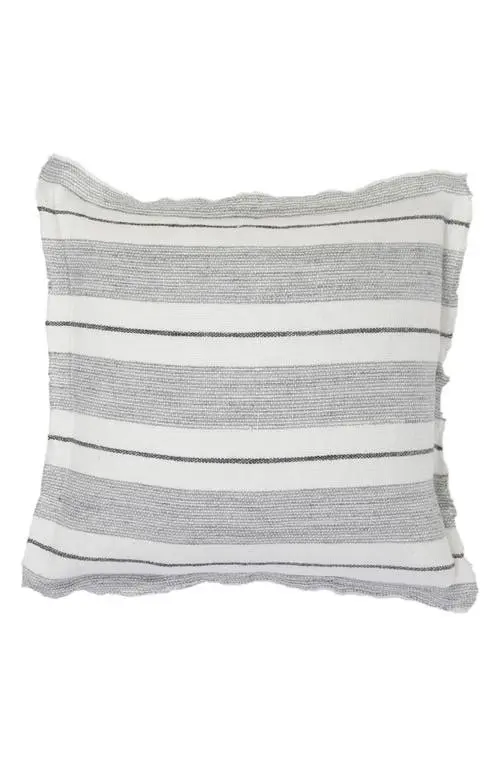 POM POM AT HOME Laguna Accent Pillow - Grey/ Charcoal