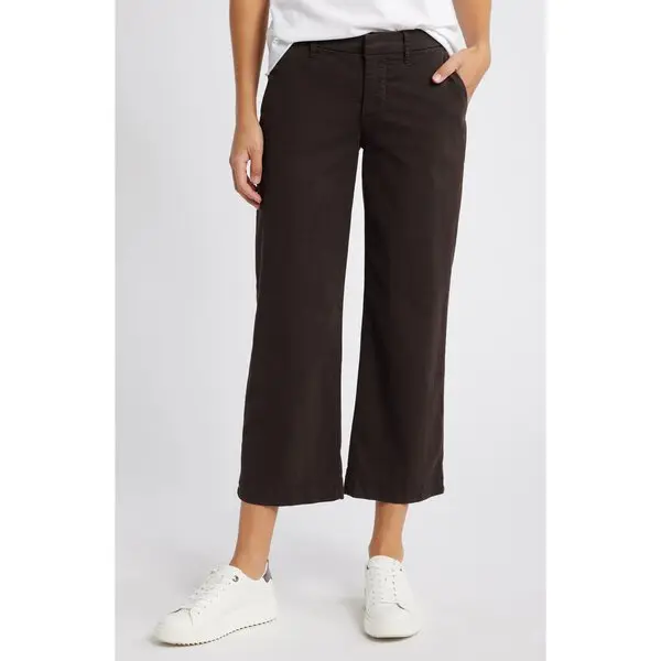 Frank & Eileen The Westport Italian Ankle Wide Leg Pants