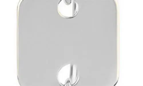 Lana Jewelry 14k Gold Square Linear Drop Earrings - White Gold