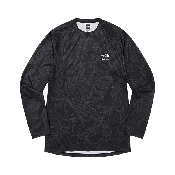 Supreme X The North Face Base Layer Top - Black | Editorialist