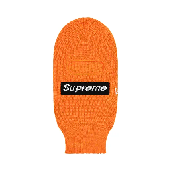 Supreme X New Era Box Logo Balaclava - Orange