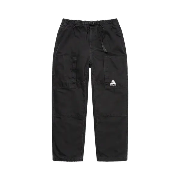 Supreme X Nike Acg Belted Denim Pant In Black | Editorialist