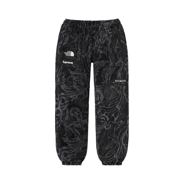 Supreme X The North Face Steep Tech Fleece Pant - Black