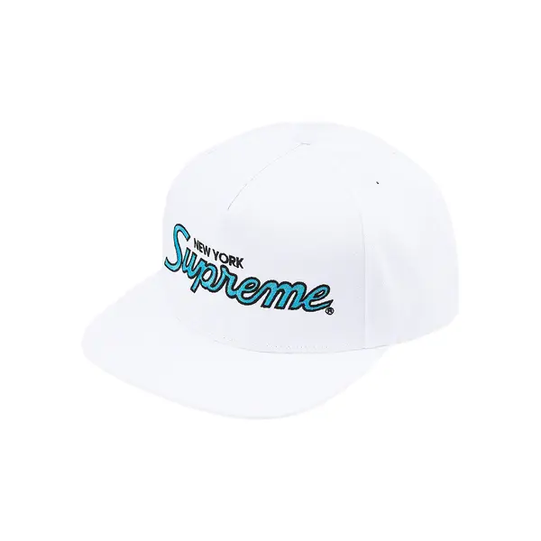 Supreme Classic Team 5-panel Cap - White