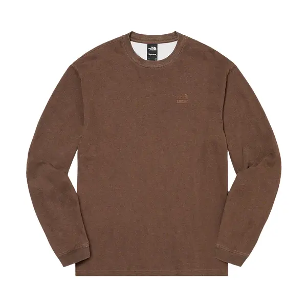 Supreme X The North Face Pigment Printed Long-sleeve Top - Brown