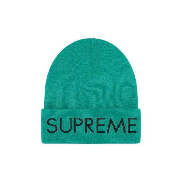 Supreme Capital Beanie - Teal