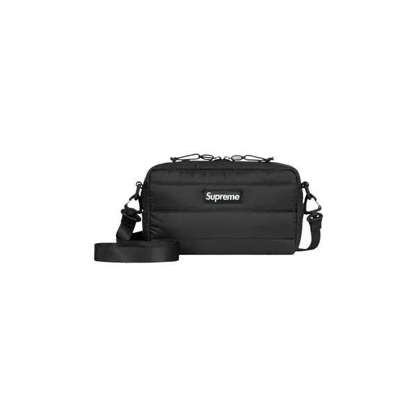 Supreme Puffer Side Bag - Black