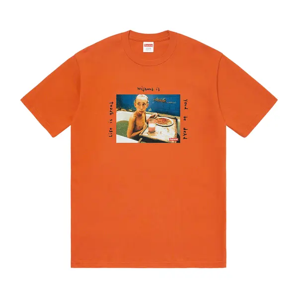 Supreme Gummo Bathtub Tee 'rust - Orange
