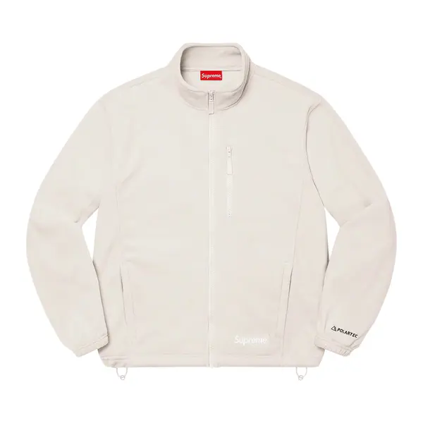 Supreme Zip Up Jacket - Cream