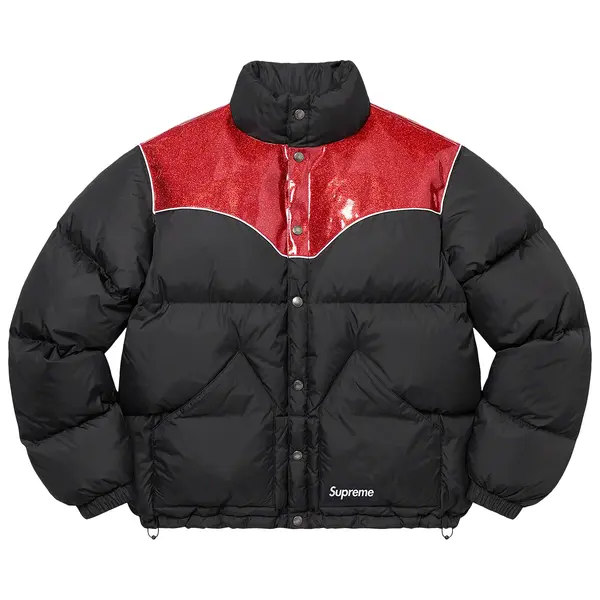 Supreme Down Puffer Jacket - Black
