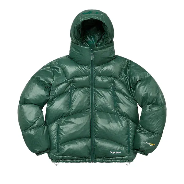 Supreme Reversible Featherweight Down Puffer Jacket - Green