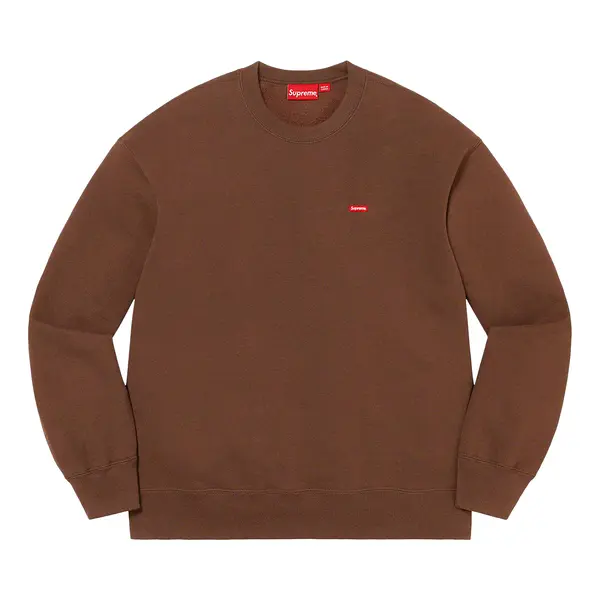 Supreme Small Box Crewneck - Brown