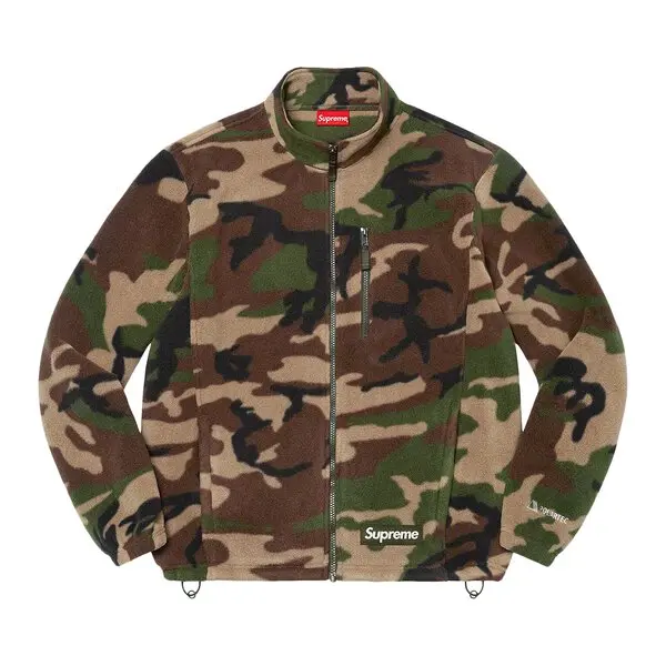 Supreme X Polartec Zip Jacket - Multicolor