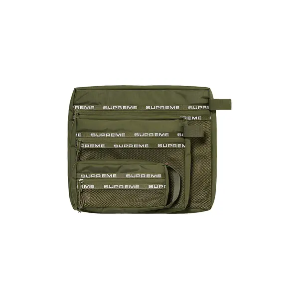 Supreme Organizer Pouch Set - Green