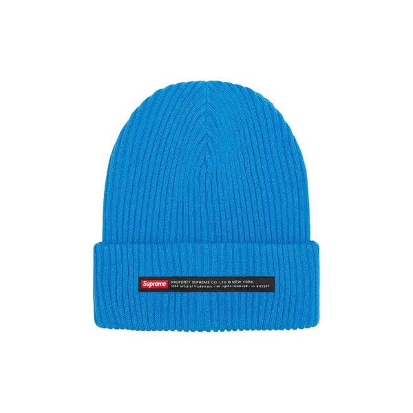 Supreme Property Label Beanie - Blue