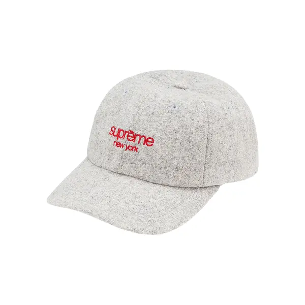 Supreme Waxed Wool 6-panel Cap